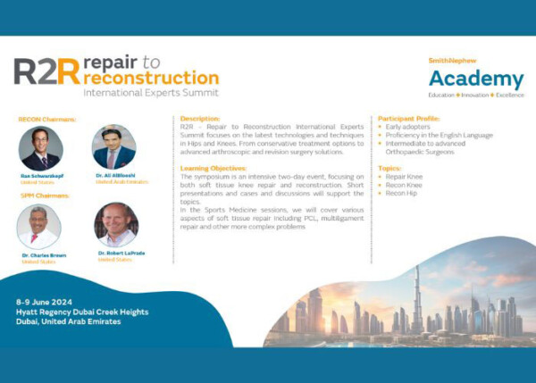 Dr. LaPrade to Co-Chair the Complex Knee Course Sponsored by Smith and ...