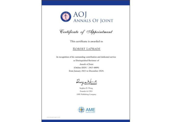 Robert LaPrade, MD | Minnesota Knee Specialist | Twin Cities ...