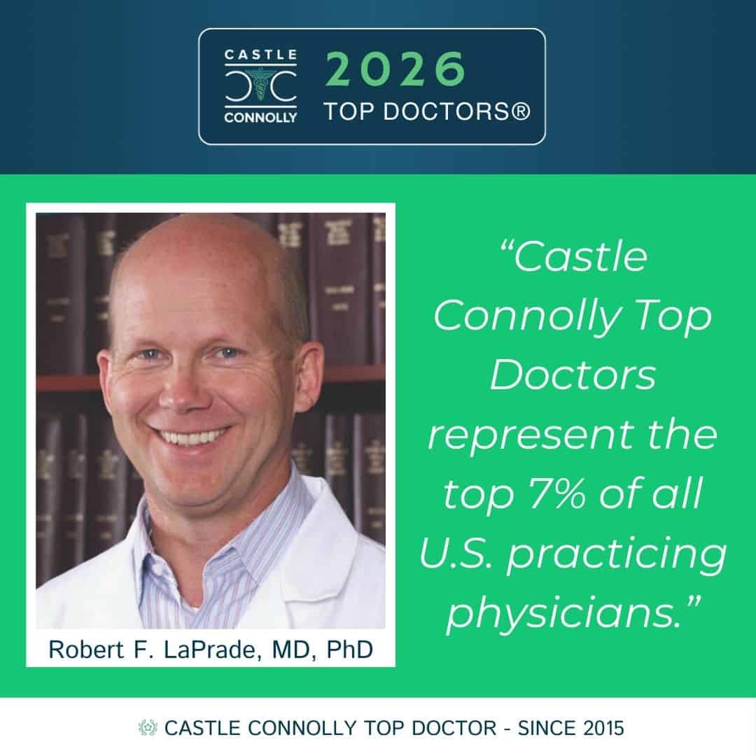 Dr. LaPrade Recognized as a Castle Connolly Top Doctor for 2026